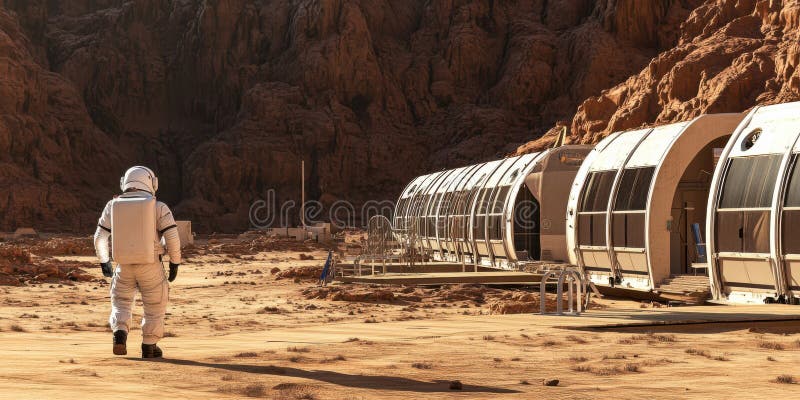 An Astronaut Training for Space Exploration in a Simulated Mars-like ...