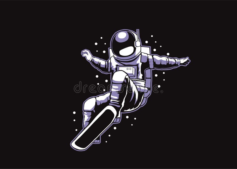 Astronaut Vector Template. Vector Illustration of Astronaut ...