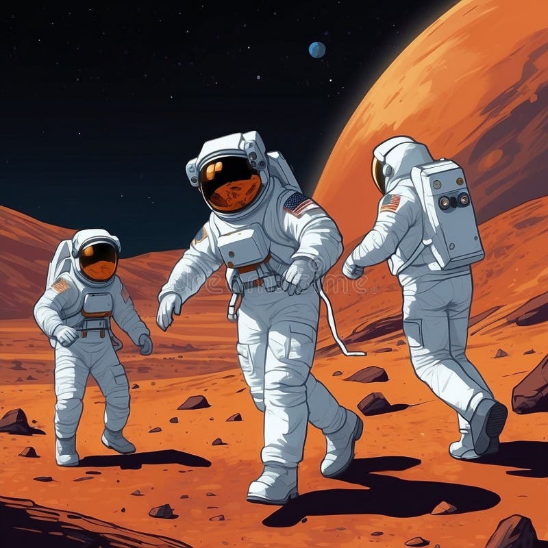 Astronautdancing stock photo. Image of astronauts, cosmic - 297998742