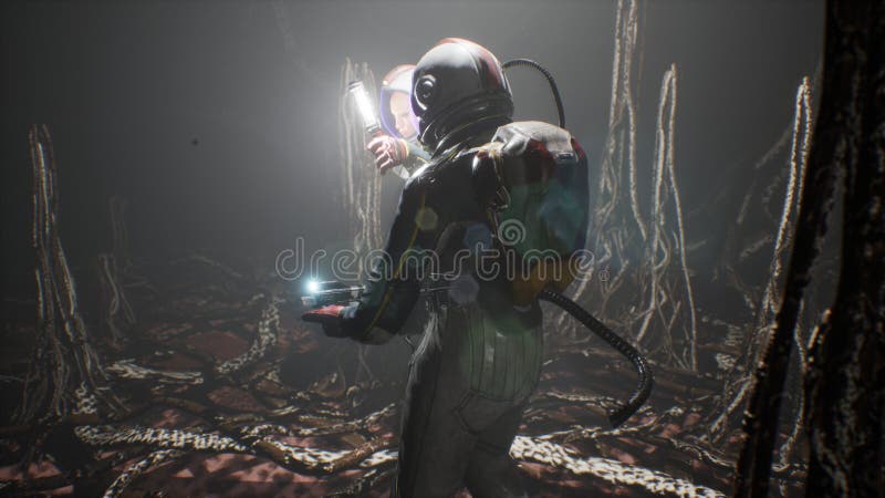 Astronauts on an Alien Planet Find Themselves in a Cave with Alien ...