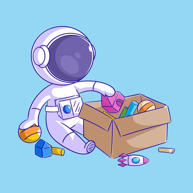 Boxes Astronauts Stock Illustrations – 8 Boxes Astronauts Stock ...