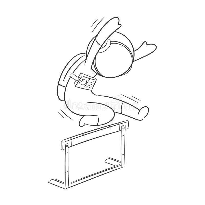 Hurdles Sketch Stock Illustrations – 14 Hurdles Sketch Stock ...