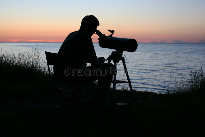 Astronomer stock image. Image of technology, lunar, equipment - 7781915