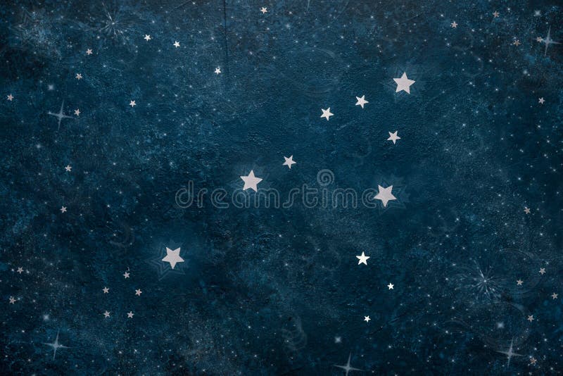 Astronomical Celestial Pattern Constellation Aries from Star Shape ...