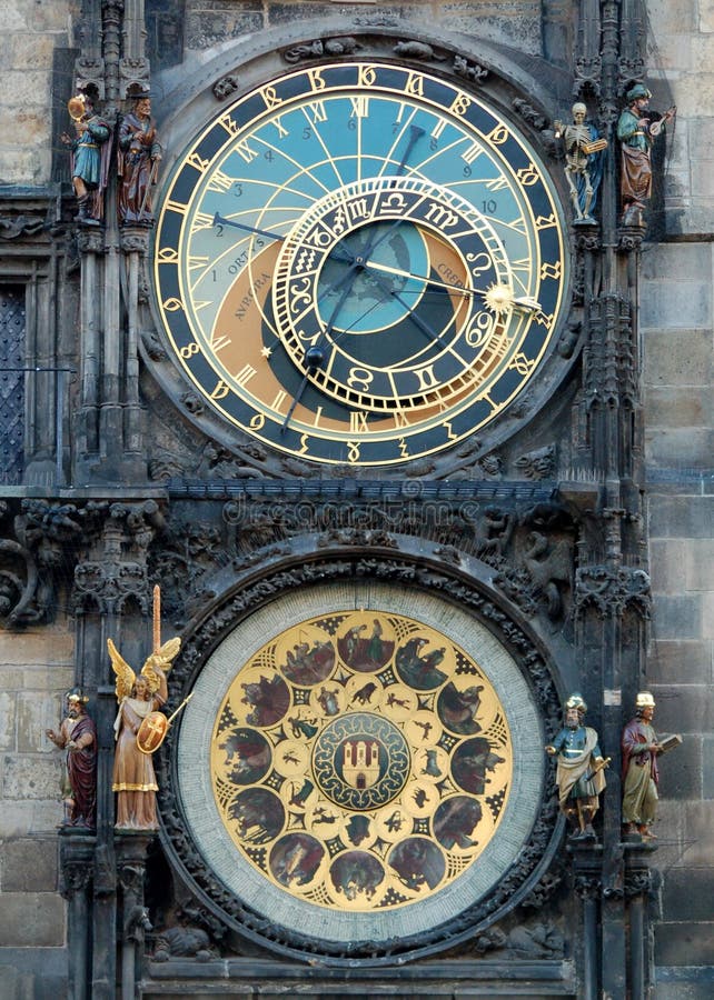 The Astronomical Clock stock photo. Image of astronomical - 3547942