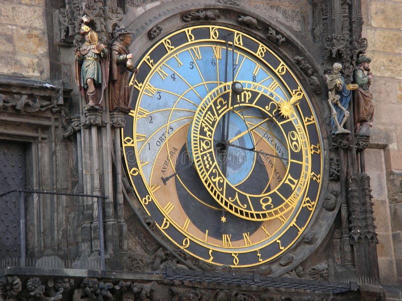 Astrological Clock Tower, Old Tower Square, Prague, Czech Republic ...