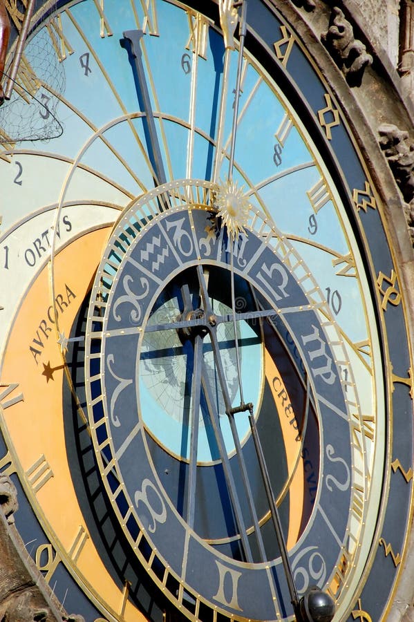 Astrological clock stock image. Image of oslo, time, zodiac - 6177651