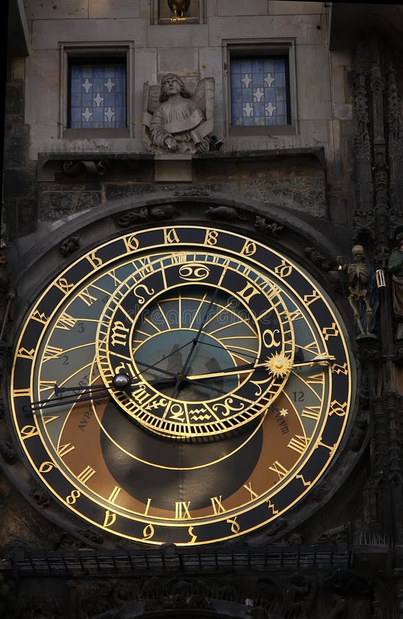 Astronomical clock stock photo. Image of zodiac, astronomy - 9151376