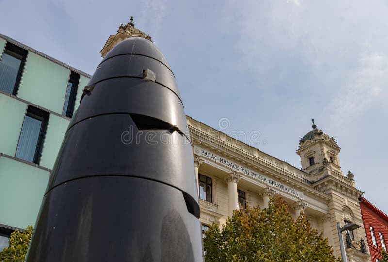 Astronomical Clock in Brno and Palace of the Valentina Gerstbauer ...