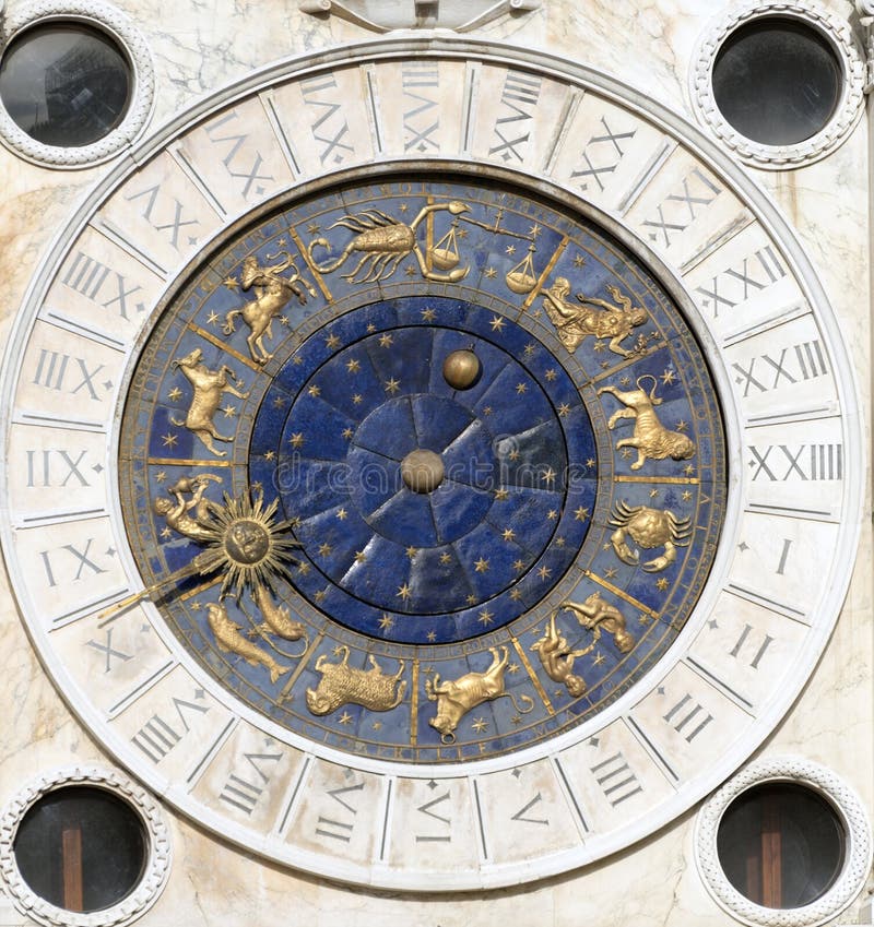 Astronomical clock stock image. Image of italy, face - 51145427