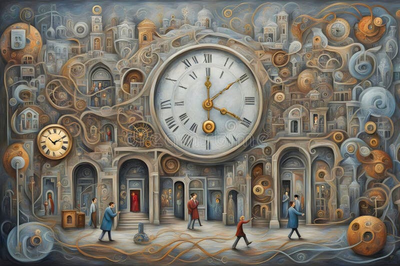 Clock Walking Stock Illustrations – 1,723 Clock Walking Stock ...