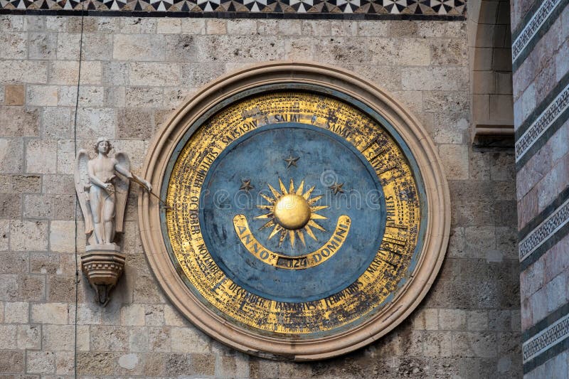 The Astronomical Clock in Piazza Duomo in Messina Italy Editorial Stock ...