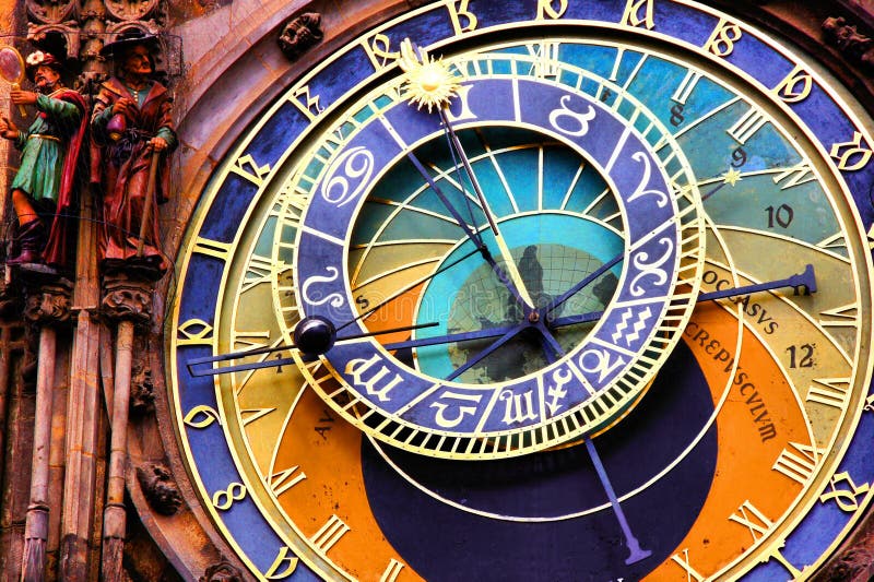 Astronomical Clock in Prague Stock Image - Image of european, astronomy ...