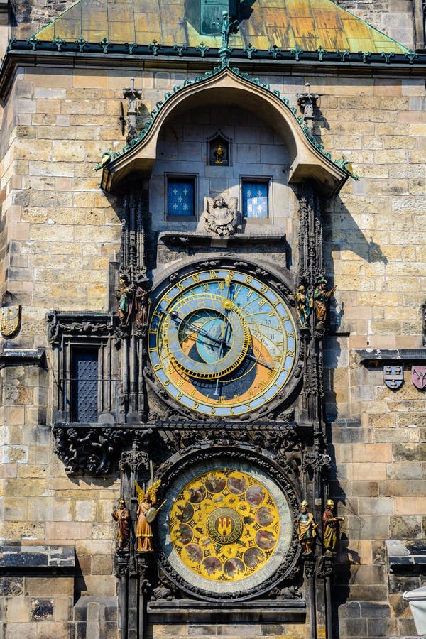 Astronomical clock stock photo. Image of ancient, astronomy - 94790894