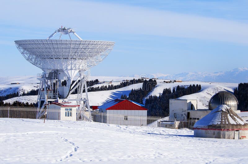 The Astronomical Observatory in the Depths of the Tianshan Mountains ...