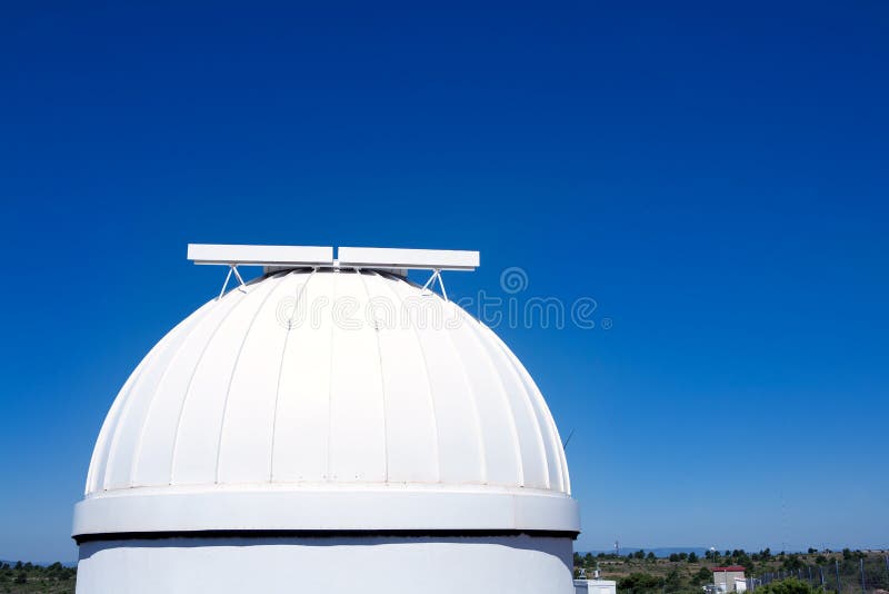 Observatory Dome at the Royal Observatory Stock Photo - Image of ...