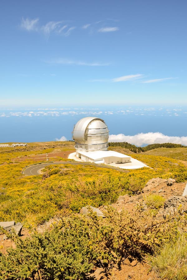 Astronomical Observatory Telescope Stock Image - Image of landscape ...