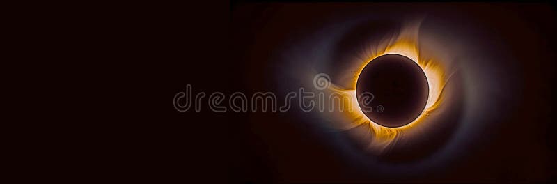 Astronomical Phenomenon, Solar Eclipse View from Komos. AI Generated ...