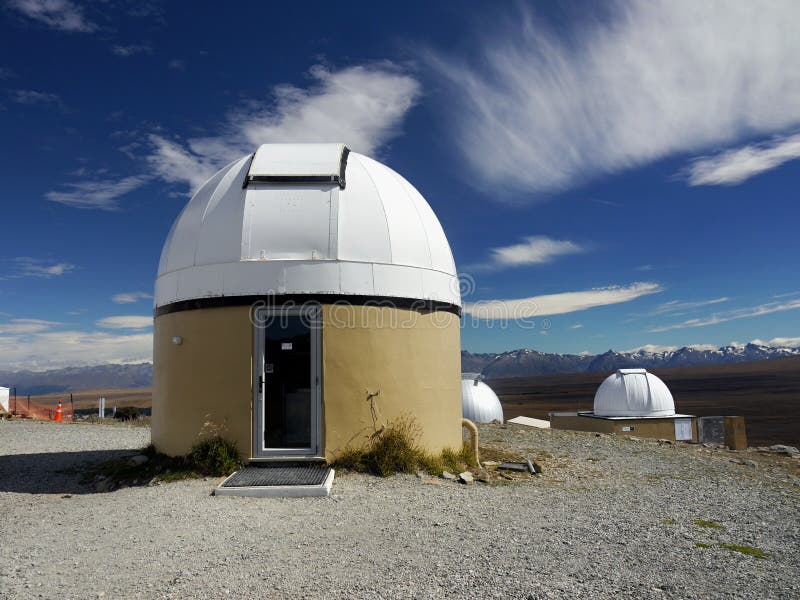 Astronomisk Observatorium, Teleskop Fotografering för Bildbyråer - Bild ...