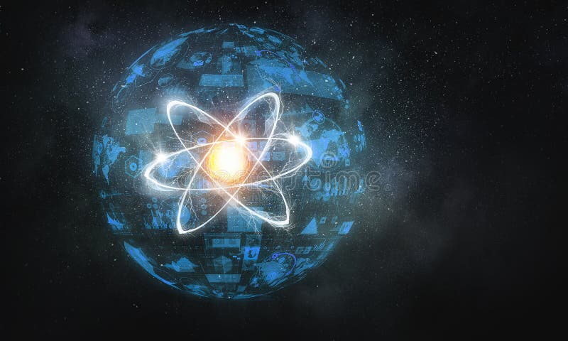 Astronomy concept backdrop stock illustration. Illustration of shining ...