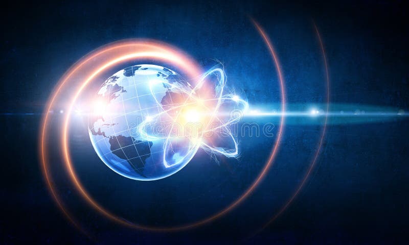 Astronomy concept backdrop stock illustration. Illustration of digital ...