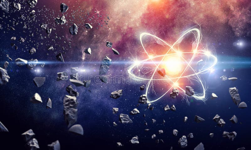 Astronomy concept backdrop stock illustration. Illustration of model ...