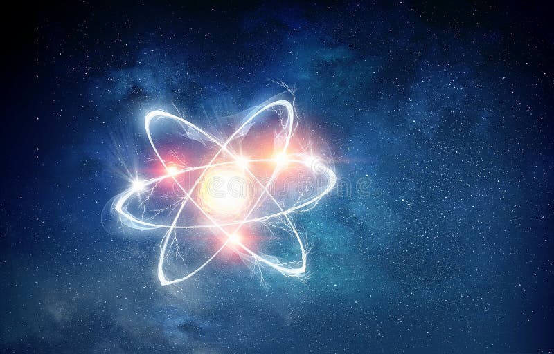 Astronomy concept backdrop stock photo. Image of molecule - 123522742