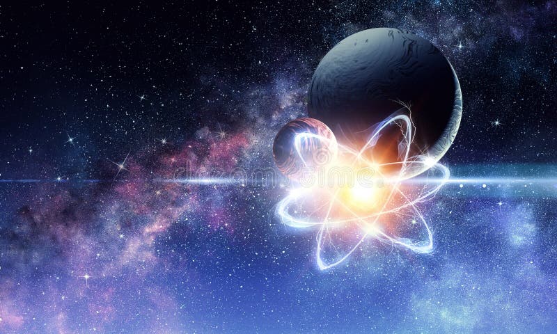 Astronomy concept backdrop stock image. Image of molecular - 125148597