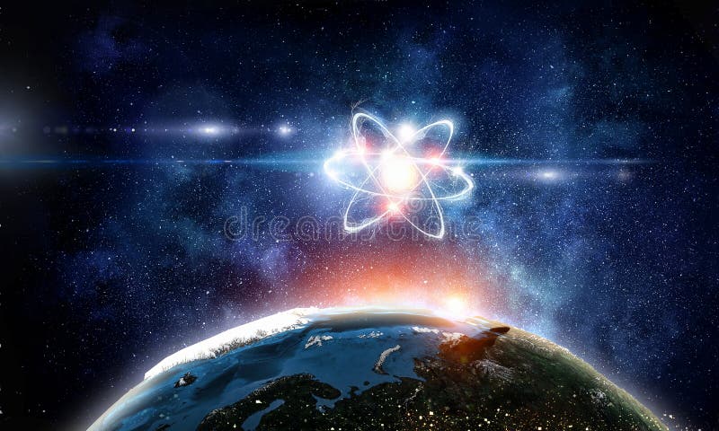 Astronomy concept backdrop stock illustration. Illustration of ...