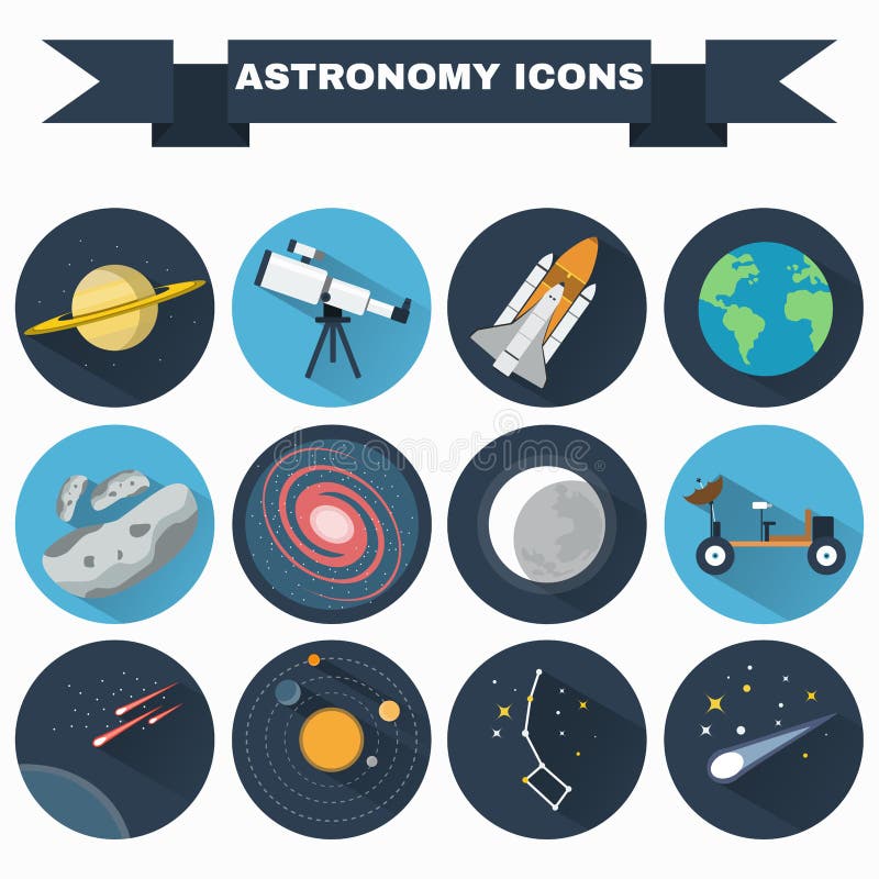 Solar System Planets Vector Set Stock Vector - Illustration of neptune ...