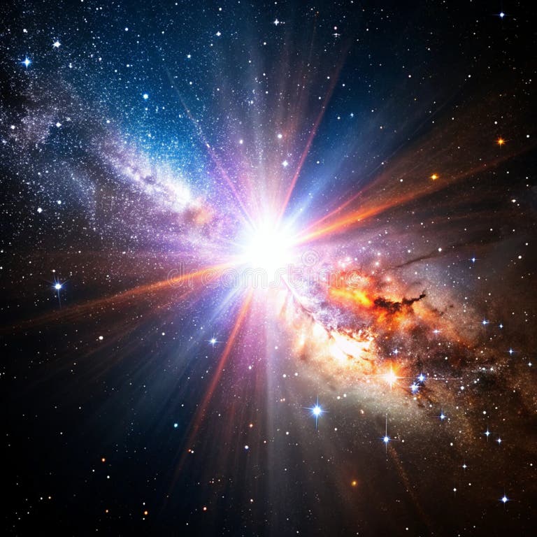 Astronomy Light Effect Isolated on White Background Stock Illustration - Illustration of ...