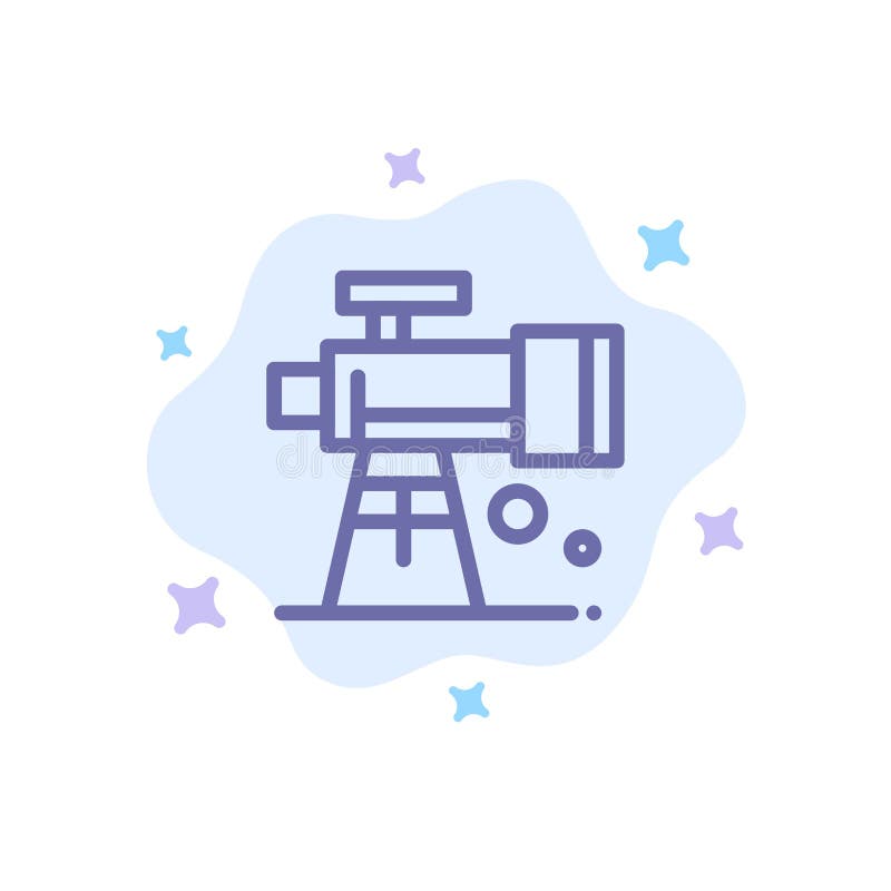 Astronomy, Scope, Space, Telescope Line Icon with 5 Steps Presentation ...