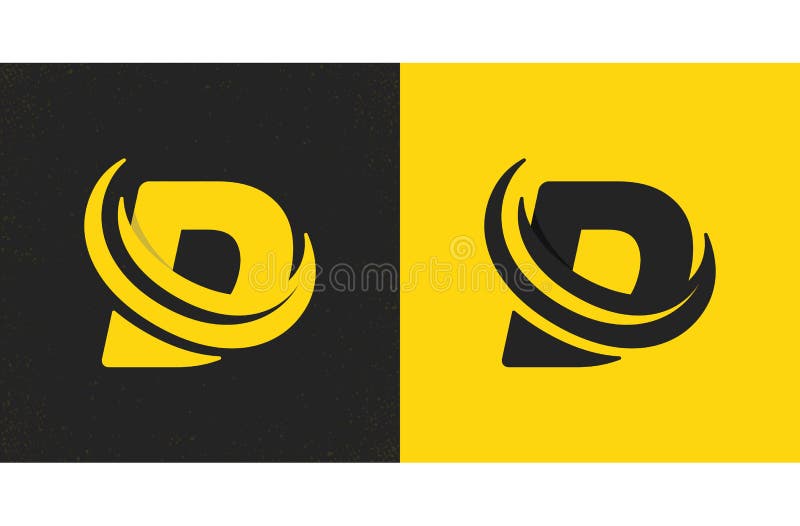 Science Logo Letter D Planet Tech Stock Vector - Illustration of globe ...