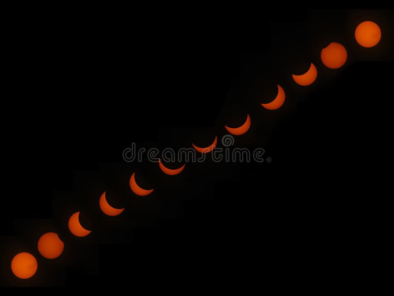 Astrophotography of the Stages of the 2024 Annular Solar Eclipse Seen ...
