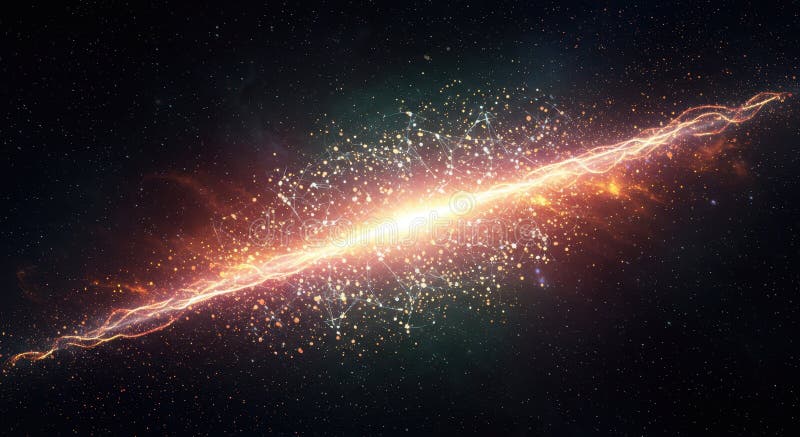 Astrophysical Energy Explosion in Space Highlighting Cosmic Connections ...