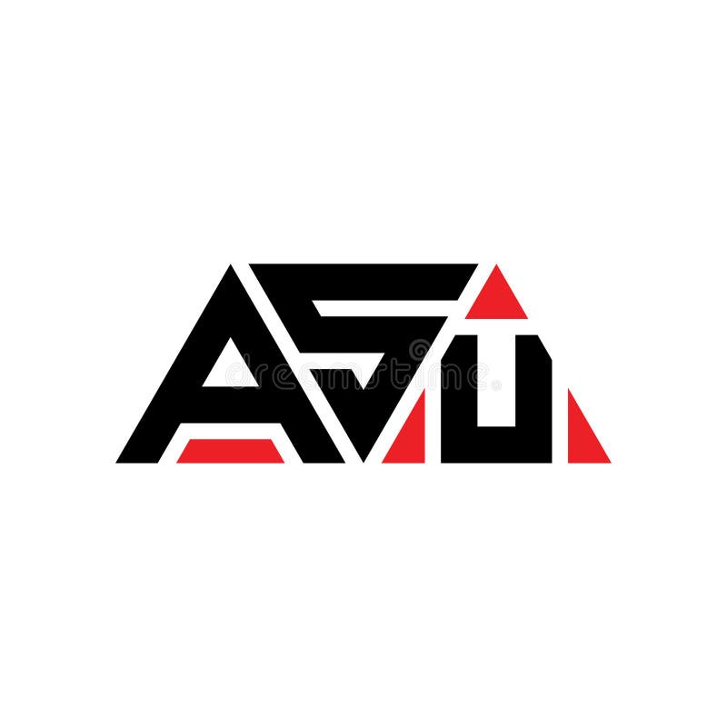 Asu Triangle Vector Logo Stock Illustrations – 6 Asu Triangle Vector ...