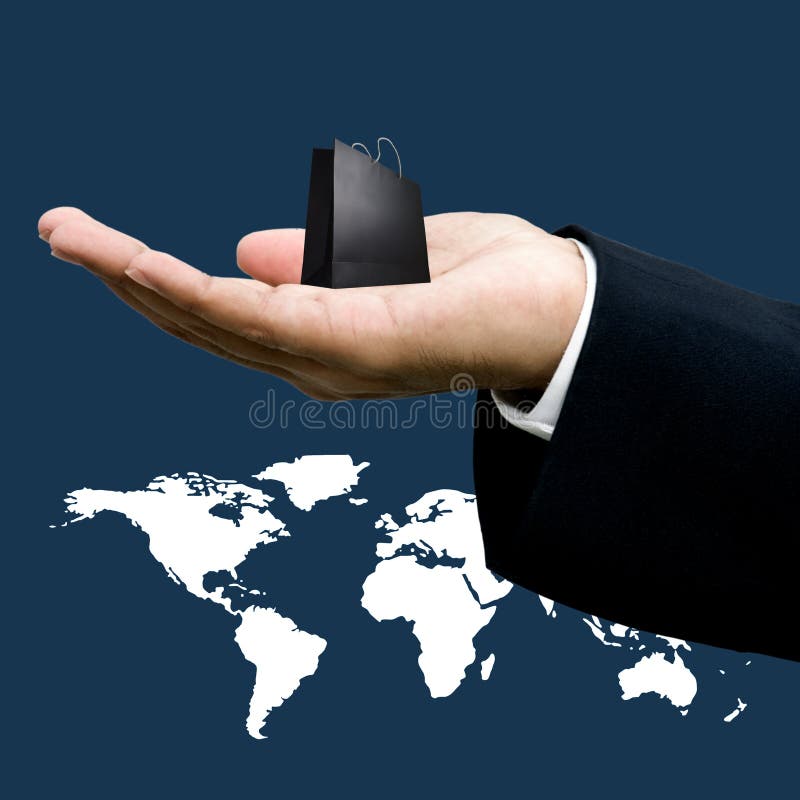 Asunto De Las Compras En Todo El Mundo Foto de archivo - Imagen de ...