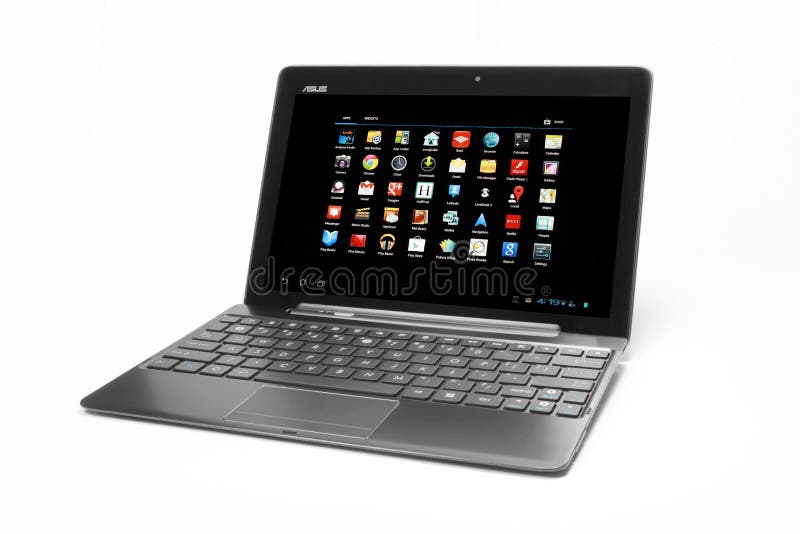 ASUS Transformer Pad Infinity Editorial Photo - Image of email ...