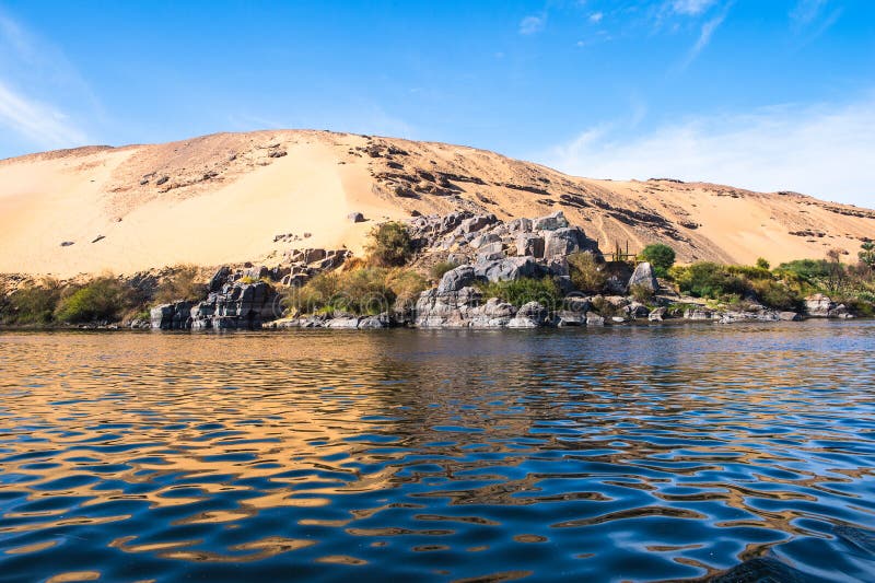 Aswan, Egypt stock photo. Image of arabic, land, natural - 49825518