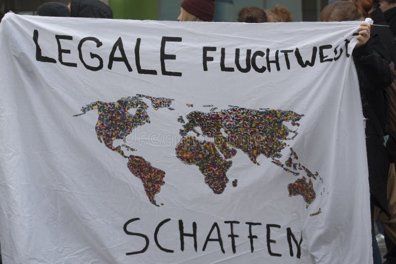 Asylum, Immigration, Refugees and Integration Stock Image - Image of ...