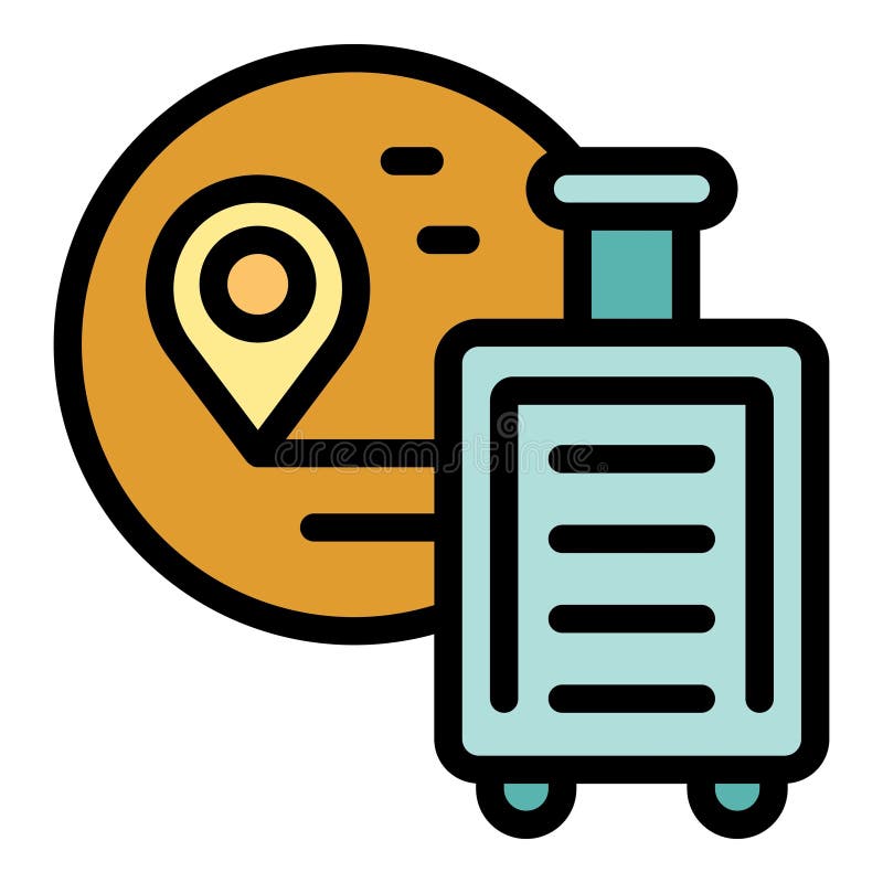 Asylum Location Icon Vector Flat Stock Vector - Illustration of story ...