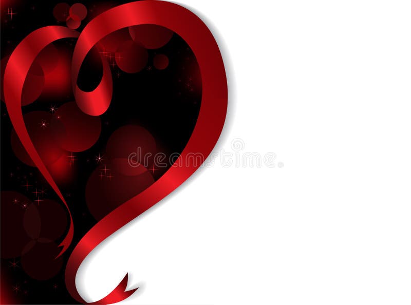 Asymmetric Background with Heart Stock Vector - Illustration of ...