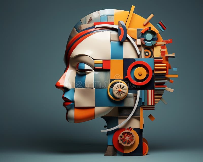 Asymmetrical Head Stock Illustrations – 881 Asymmetrical Head Stock ...