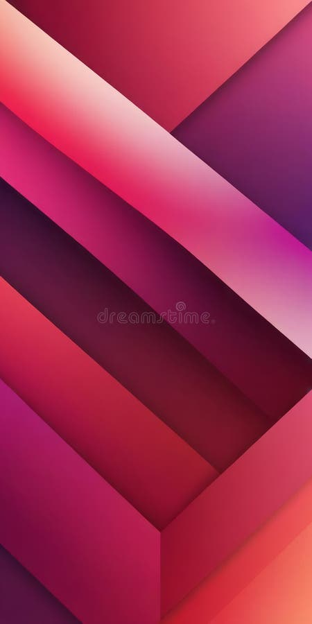 Asymmetrical Shapes in Maroon Palevioletred Stock Photo - Image of ...