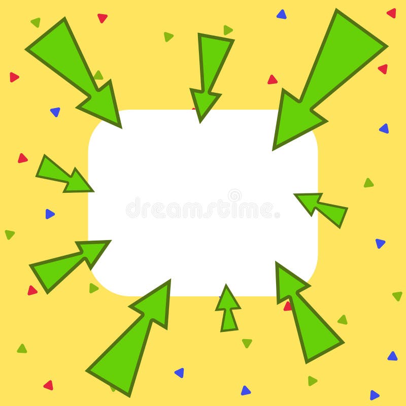 Asymmetrical Unequal Shaped Form Format of Colourful Thing Object ...