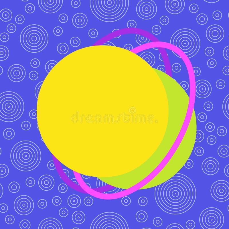 Asymmetrical Unequal Shaped Form Format of Colourful Thing Object ...