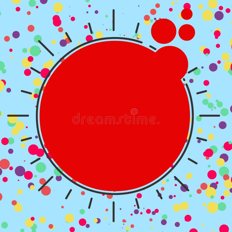 Asymmetrical Unequal Shaped Form Format of Colourful Thing Object ...