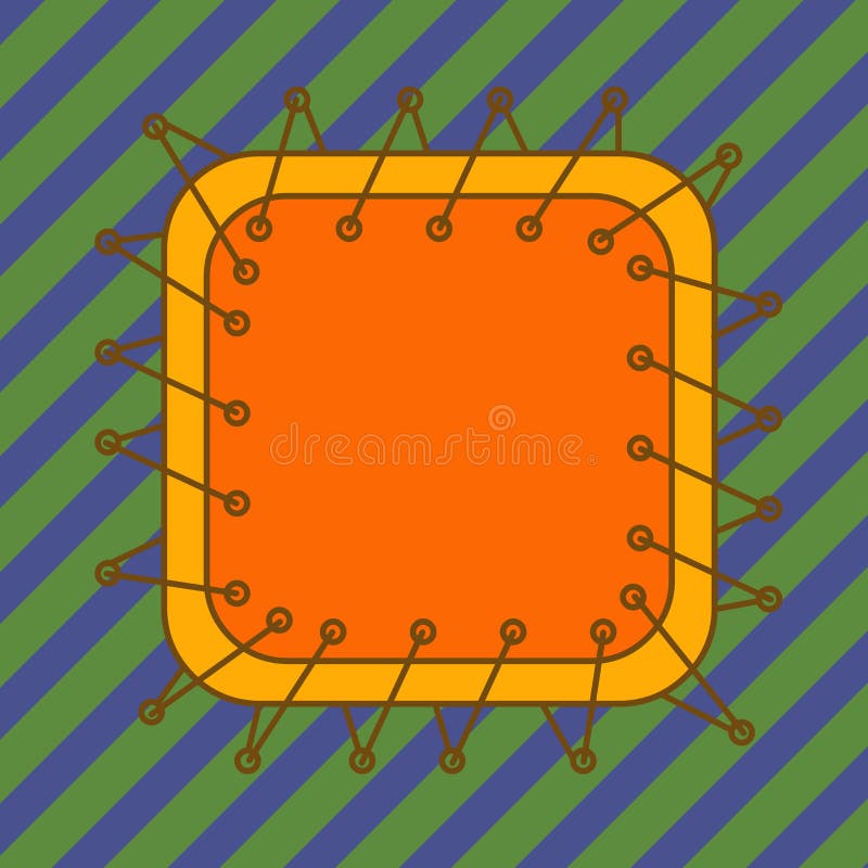 Asymmetrical Unequal Shaped Form Format of Colourful Thing Object ...