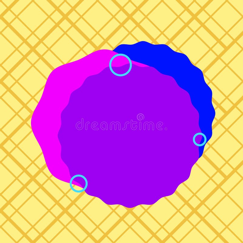 Asymmetrical Unequal Shaped Form Format of Colourful Thing Object ...