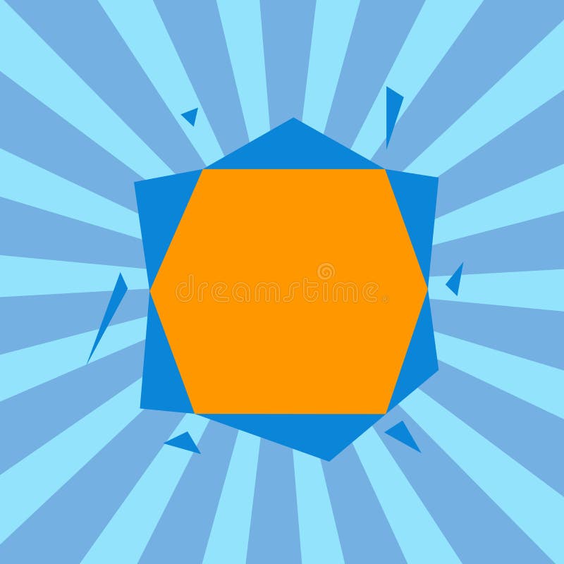 Asymmetrical Unequal Shaped Form Format of Colourful Thing Object ...